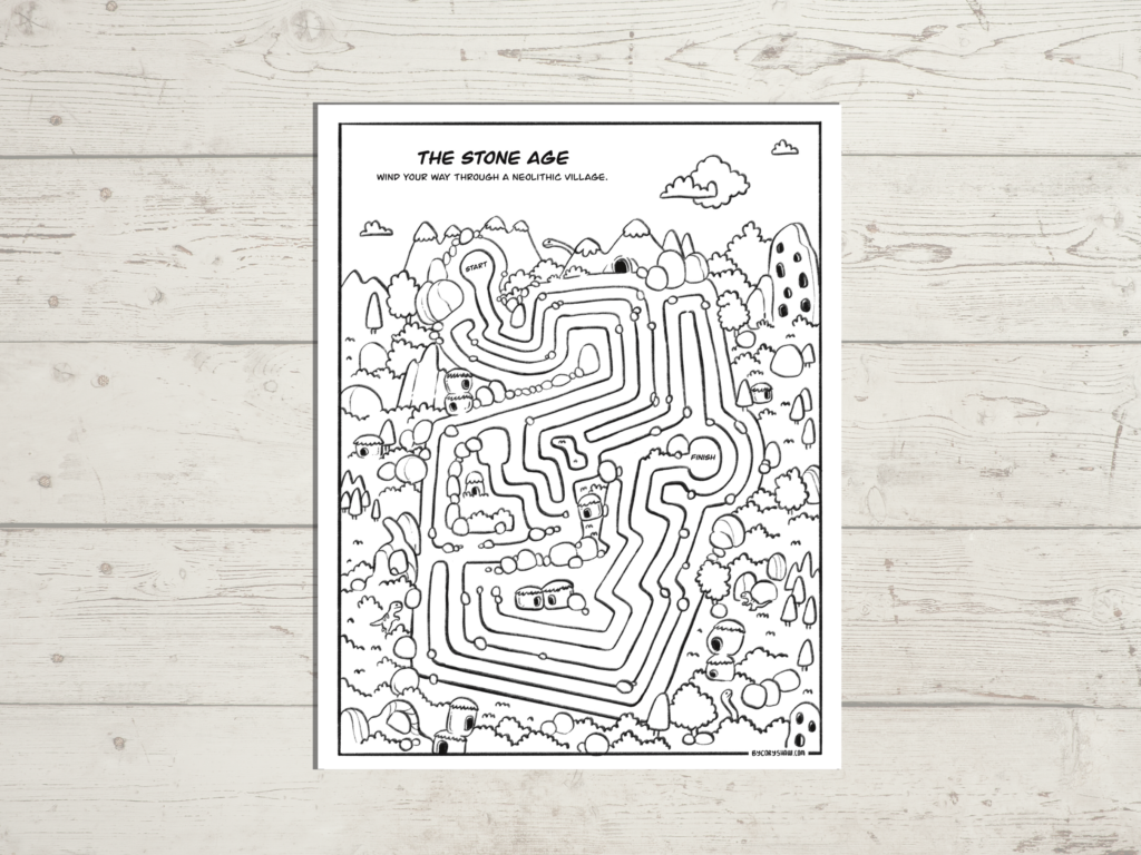 A Thrilling Dinosaur Maze Puzzle - Cory Shaw